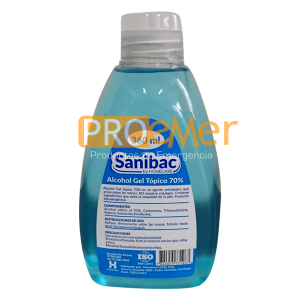 Alcohol gel 360 ml Sanibac – Proemer
